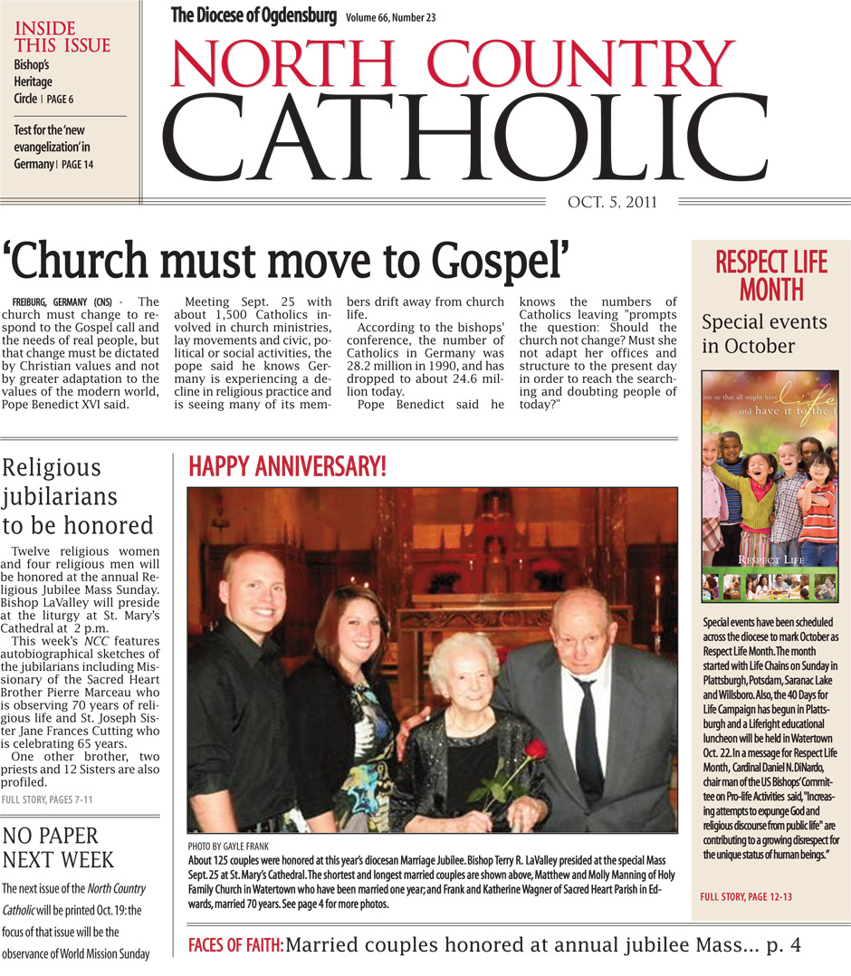 North Country Catholic Newspaper
