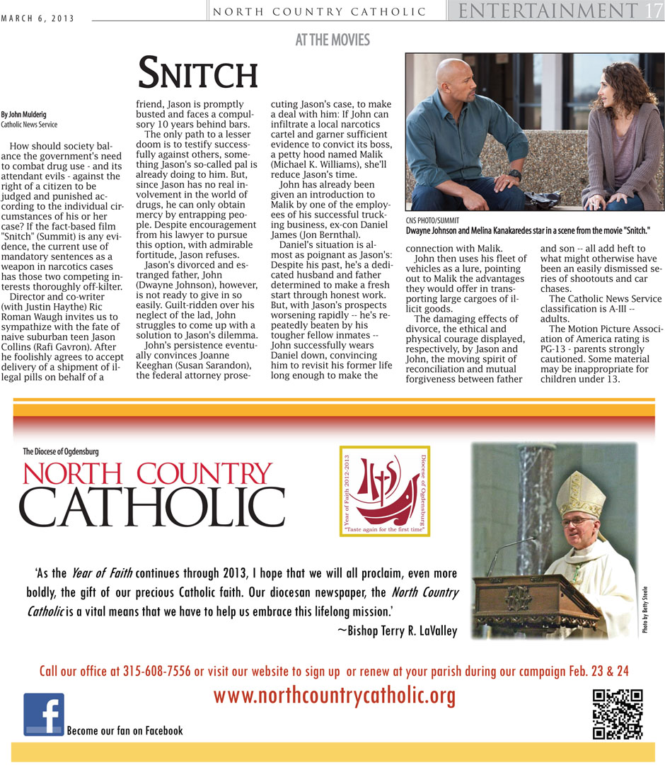 North Country Catholic Newspaper