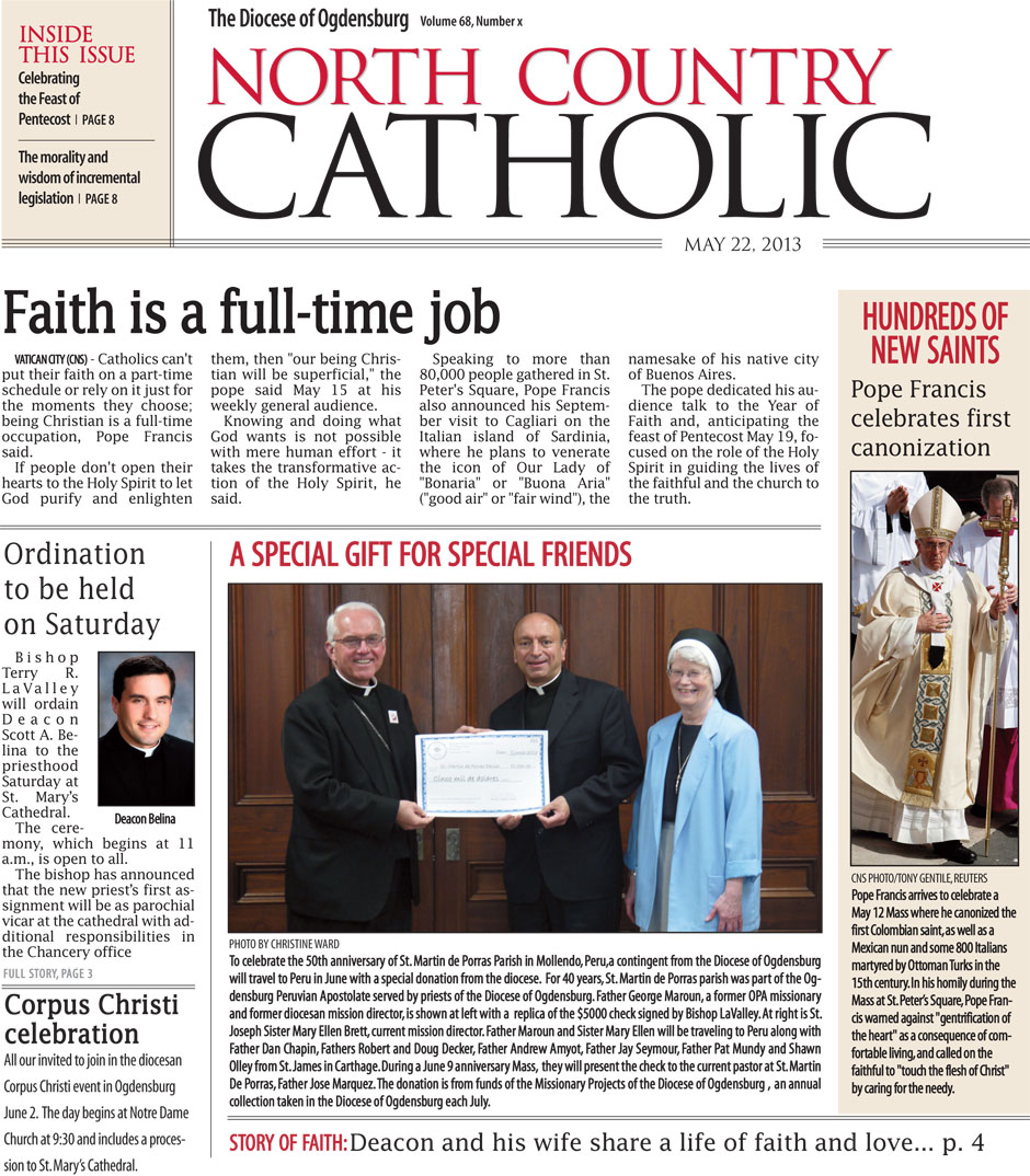 North Country Catholic Newspaper